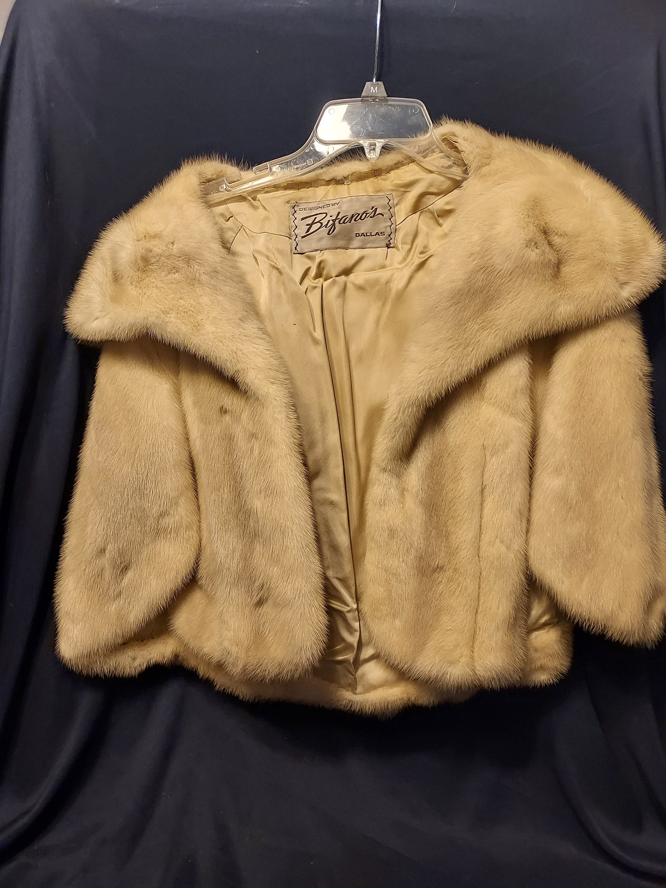 Vintage Bifano's of Dallas Fur Cape - Etsy