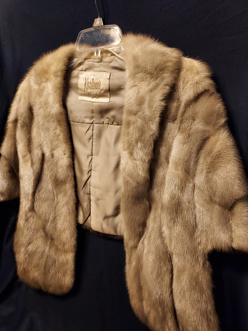 Vintage Bifano's of Dallas Fur Cape - Etsy