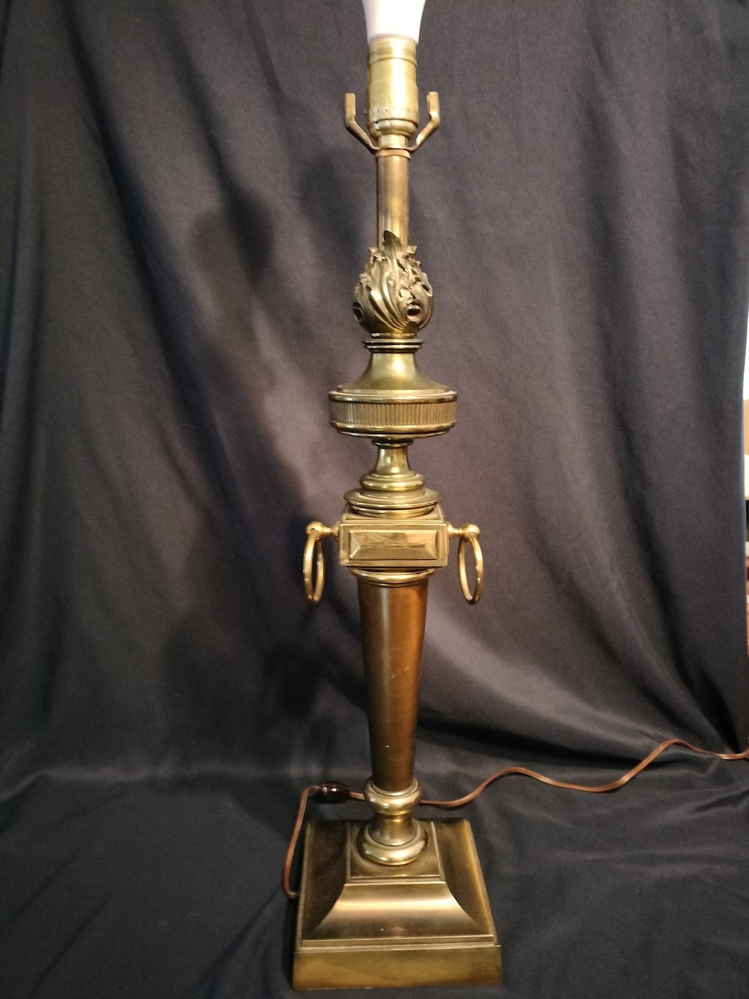 Vintage Stiffel Neoclassical Torch Table Lamp - Etsy