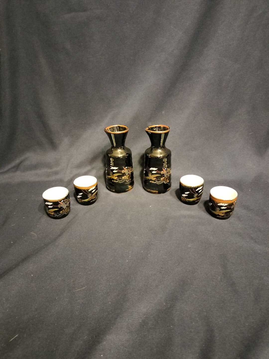 Vintage Japanese Sake Set - Etsy