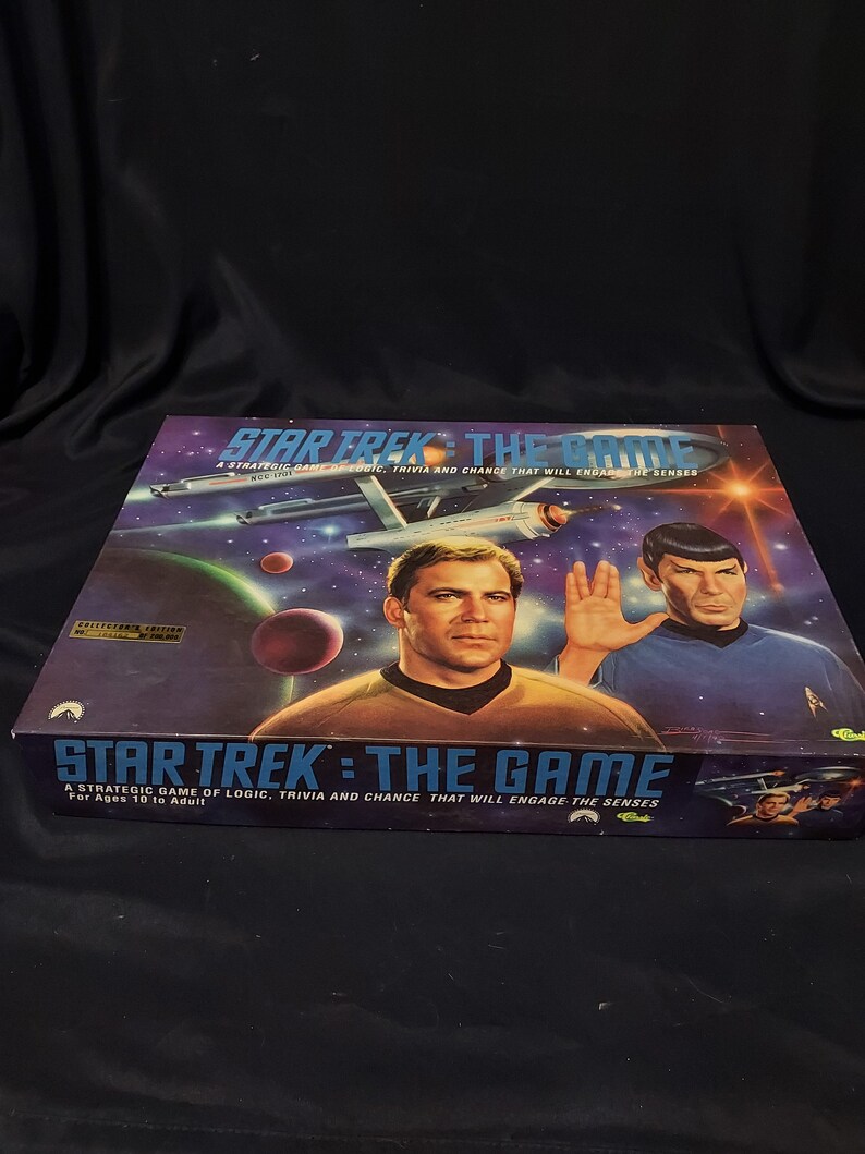 Vintage Limited Edition Star Trek Board Game - Etsy