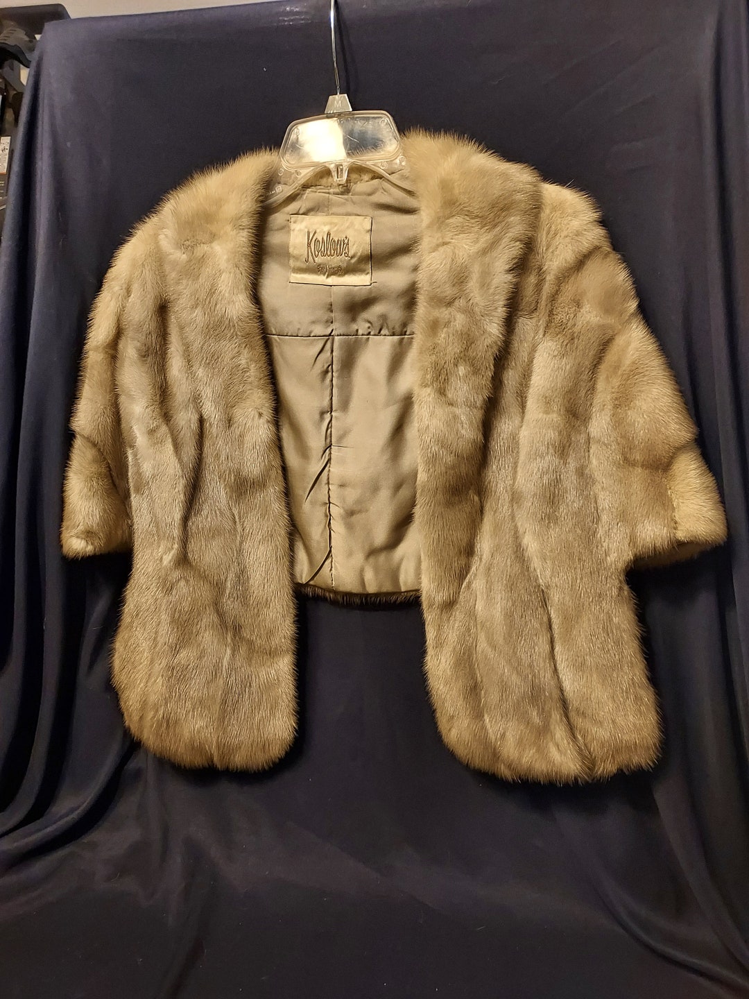 Vintage Bifano's of Dallas Fur Cape - Etsy
