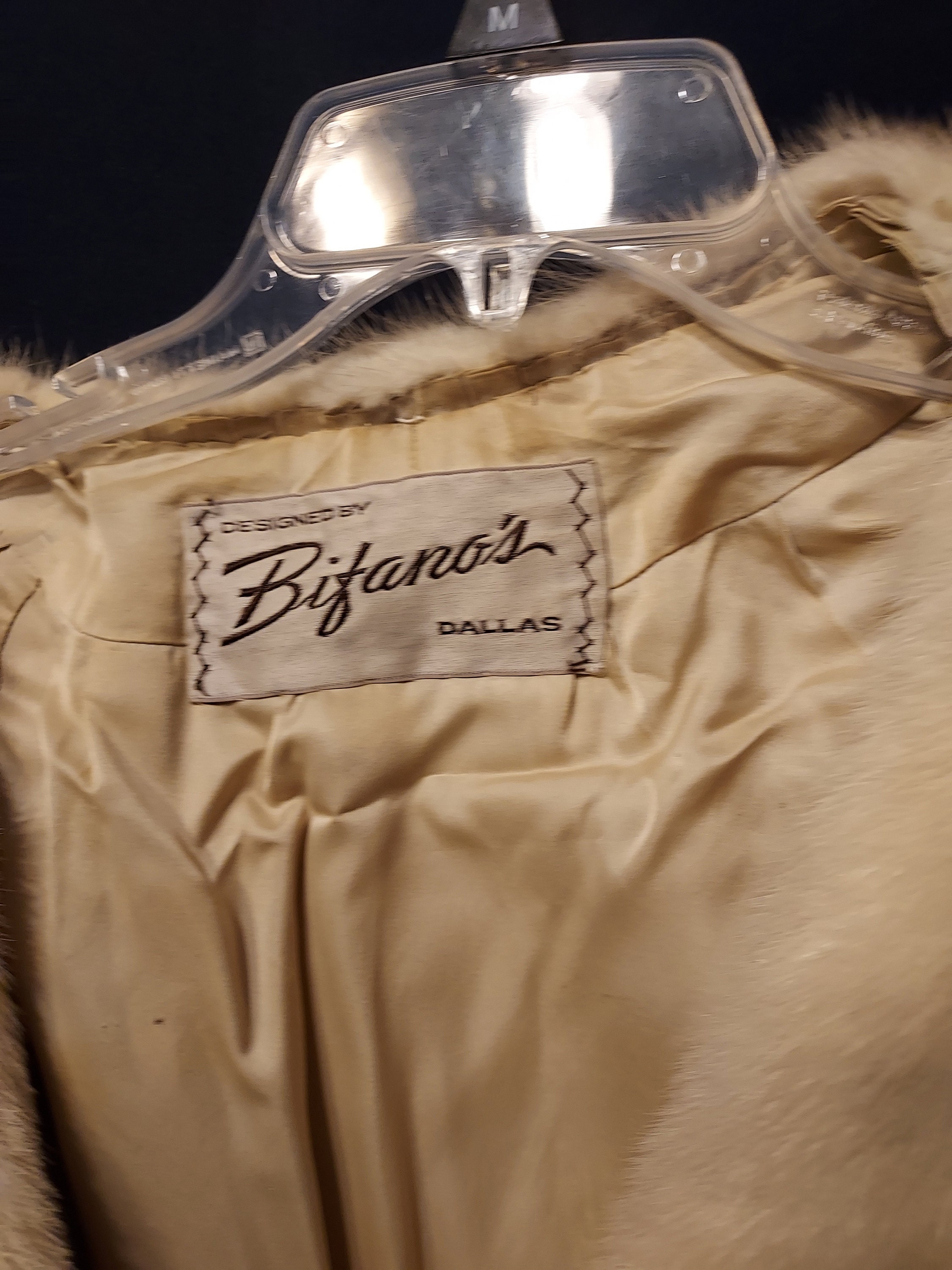 Vintage Bifano's of Dallas Fur Cape - Etsy