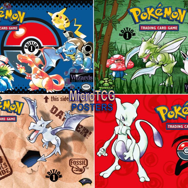 Mini Pokemoncards - Etsy