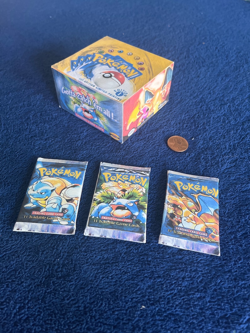 Mini Base Set Booster Box & Packs! - Etsy