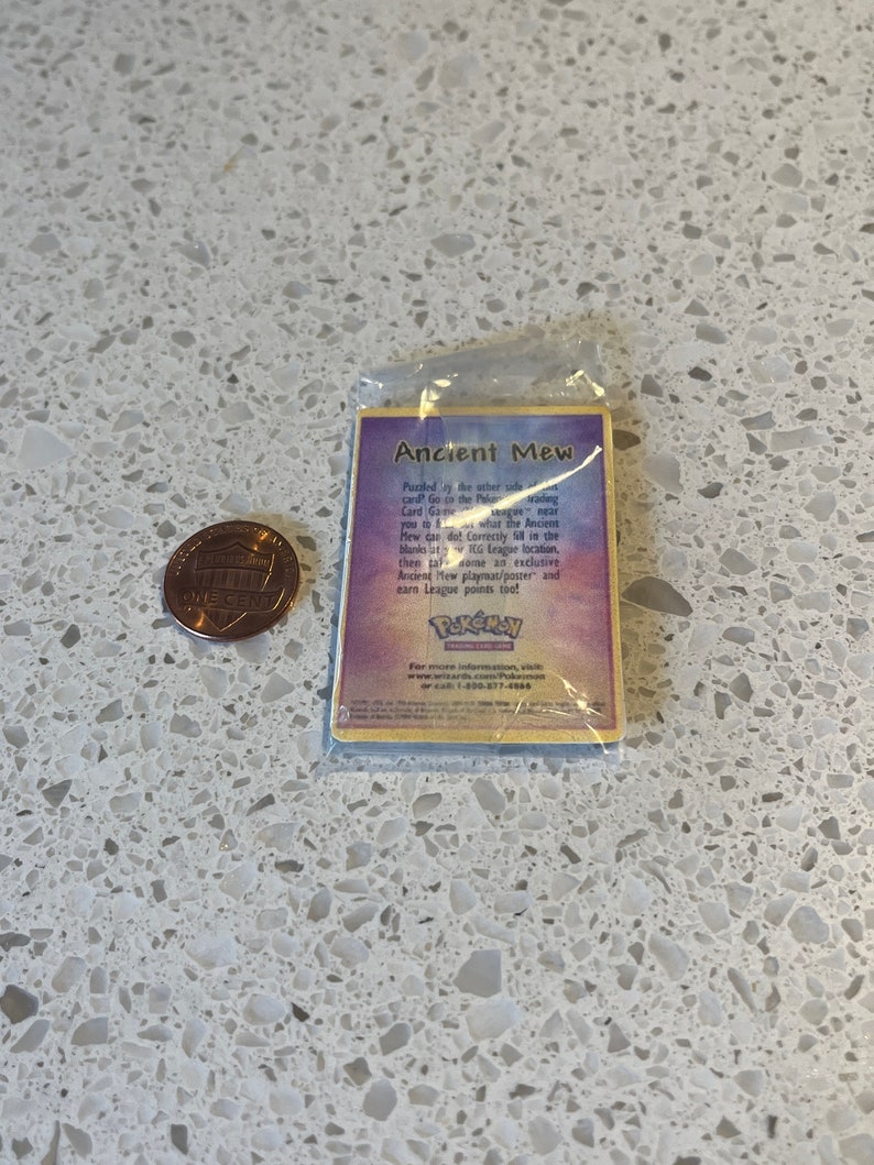 Mini Promo (sealed) Ancient Mew Card! - Etsy