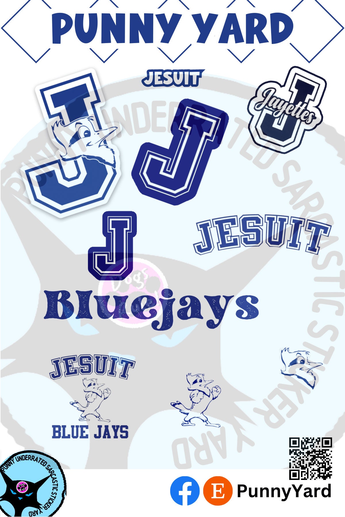 Custom 4x6 Sticker Sheets for Boys and Coed New Orleans High - Etsy