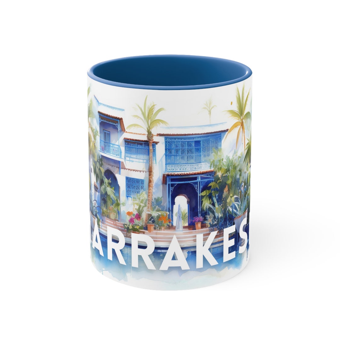 Marrakesh Coffee Mug, Morocco Souvenir, Travel Gift - Etsy