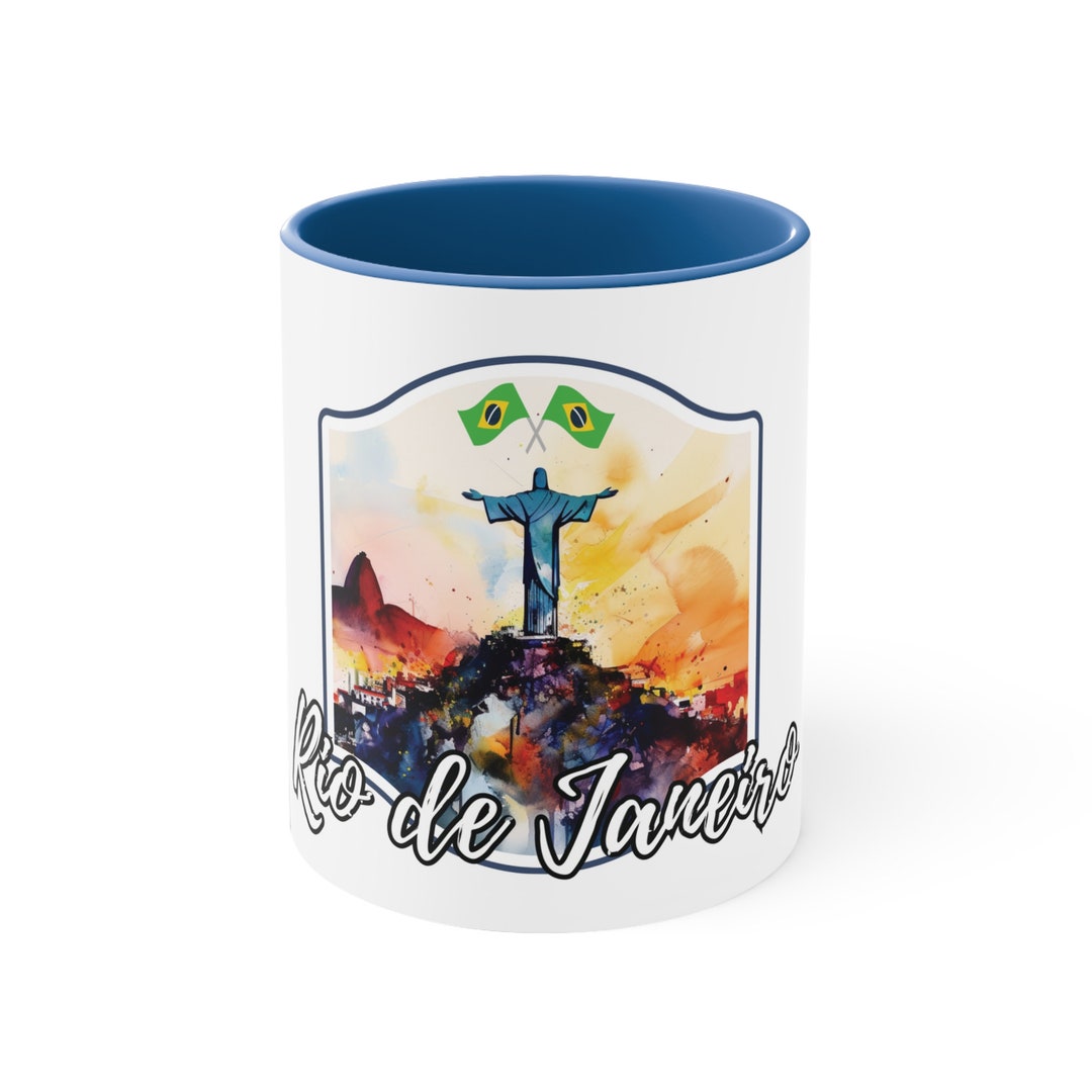 Rio De Janeiro Mug - Brazil Mug - Brazilian Mug - Coffee Mug - Brazil ...