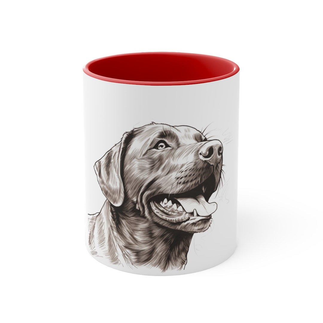 Chocolate Labrador Mug - Chocolate Labrador Gifts - Dog Mom Mug - Dog ...