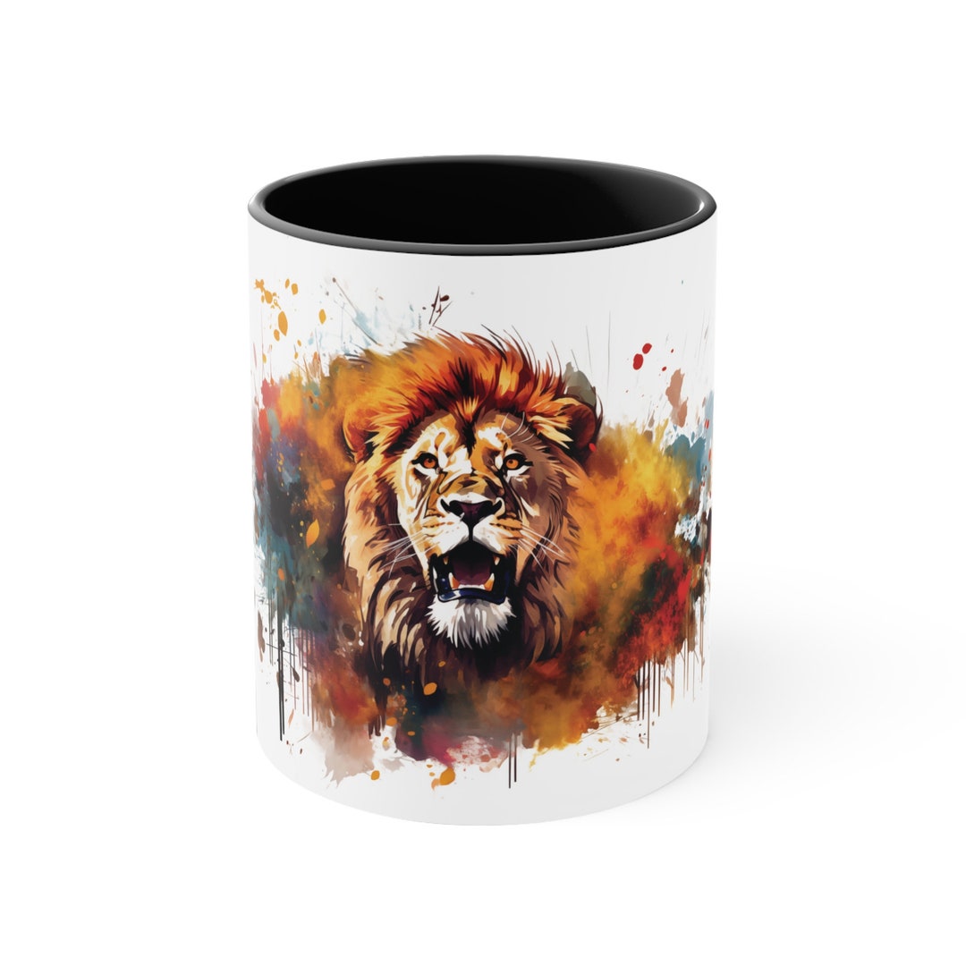 Lion Gift, Lion Mug, Funny Lion Gifts, Lion Lover, Gifts for Lion ...