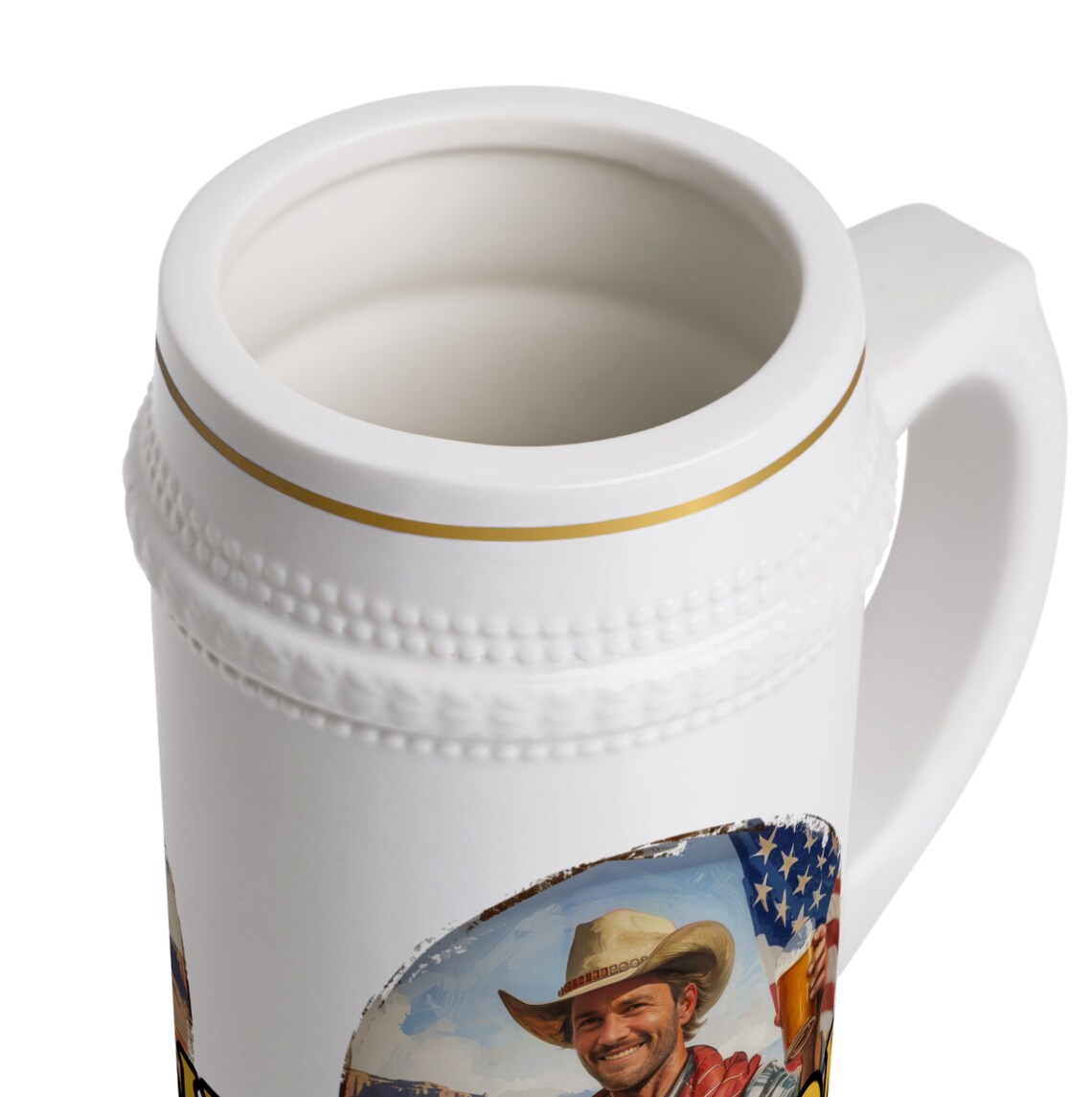 Custom Portrait Beer Mug Custom Portrait Mug Custom Beer Stein ...