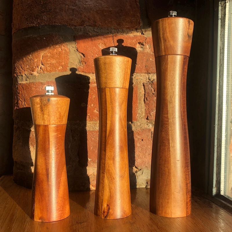 Wooden Salt Shaker - Etsy