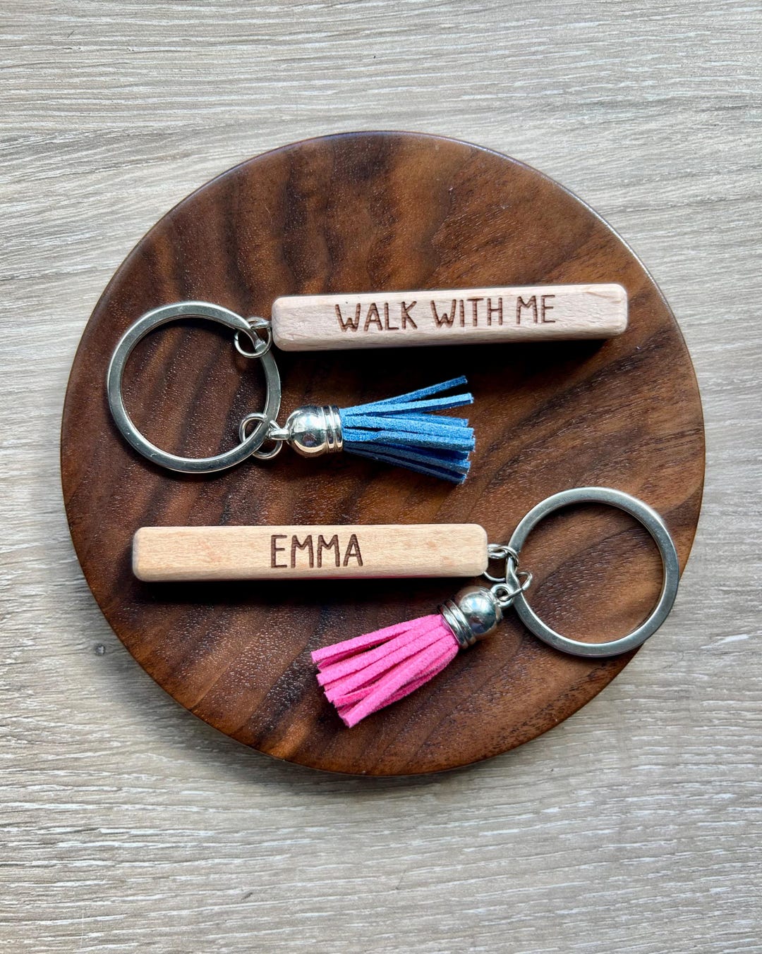 Walk With Me – 2026 LDS Youth Theme Keychain | Personalized Engraved ...