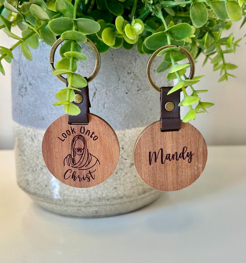 Look Unto Christ, 2025 LDS Youth Theme, Keychain, Zipper Pull, Young ...