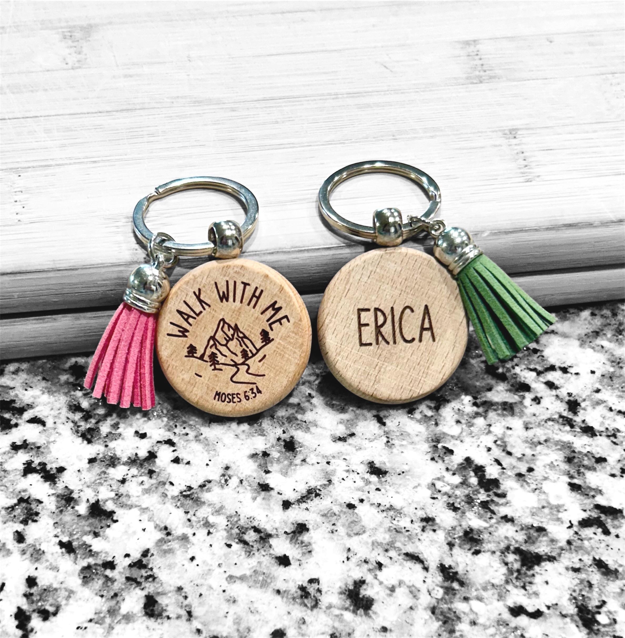 Walk With Me, 2026 LDS Youth Theme, Keychain, Zipper Pull, Young Women ...