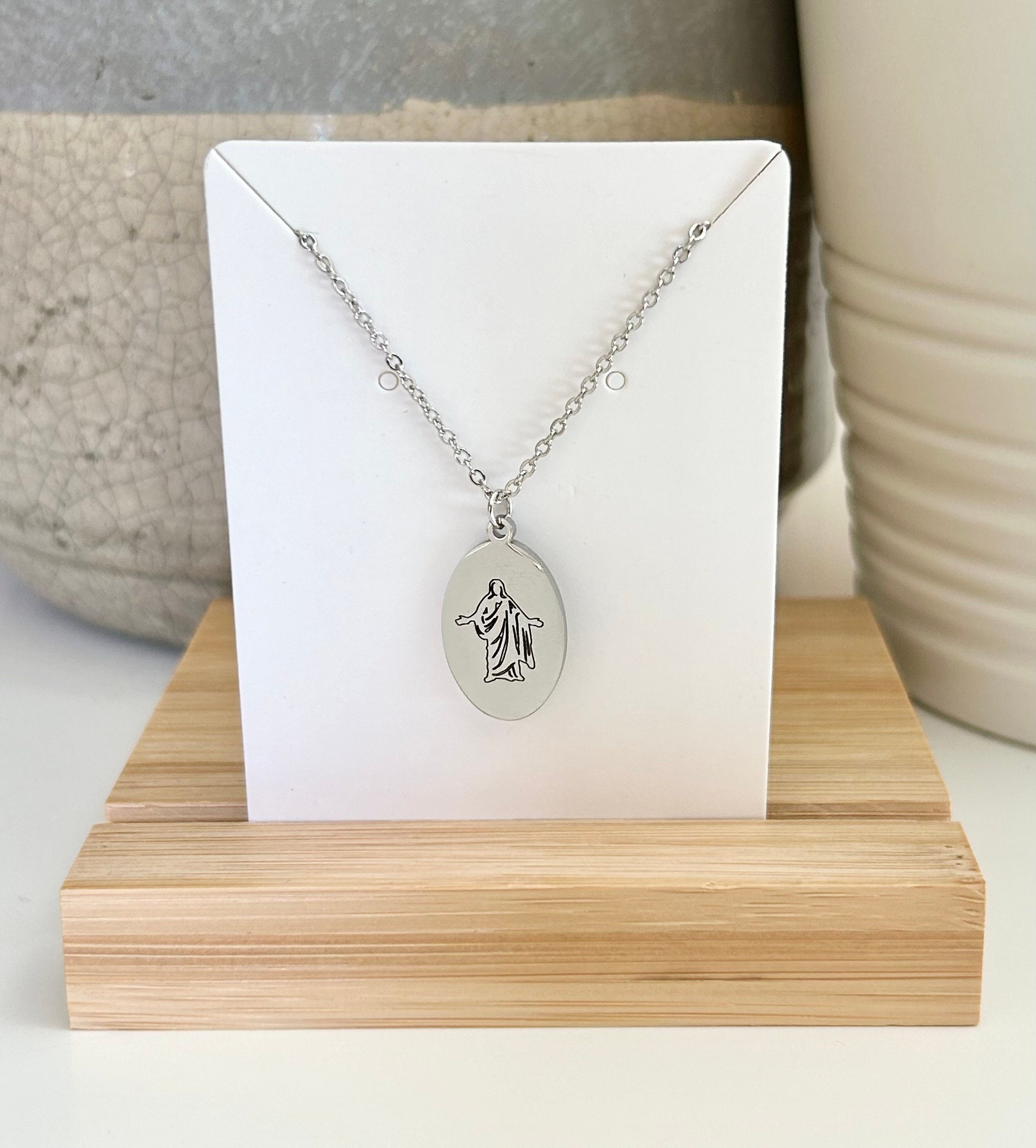 Look Unto Christ, 2025 LDS Youth Theme, Christus Pendant Necklace ...