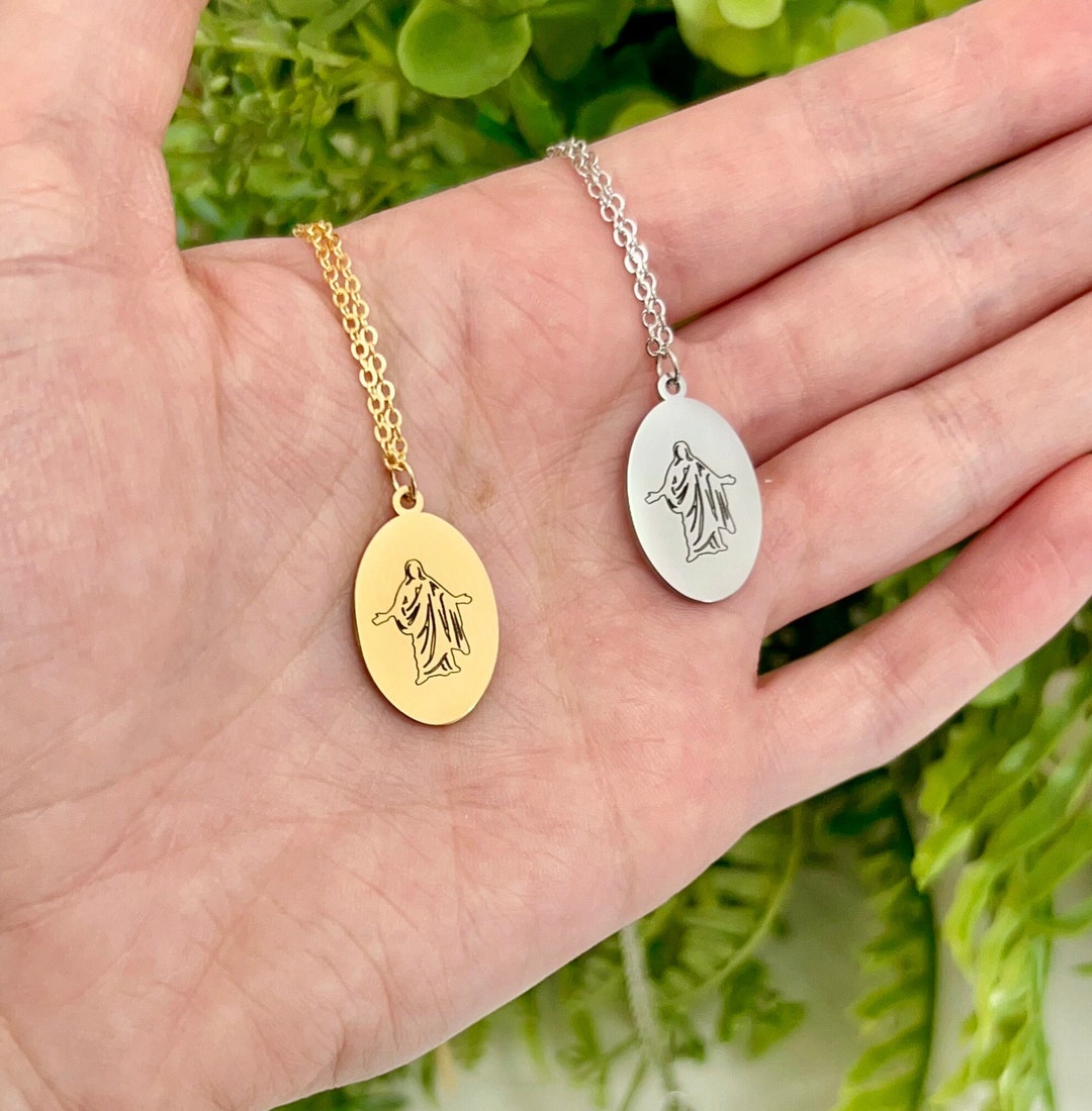 Look Unto Christ, 2025 LDS Youth Theme, Christus Pendant Necklace ...