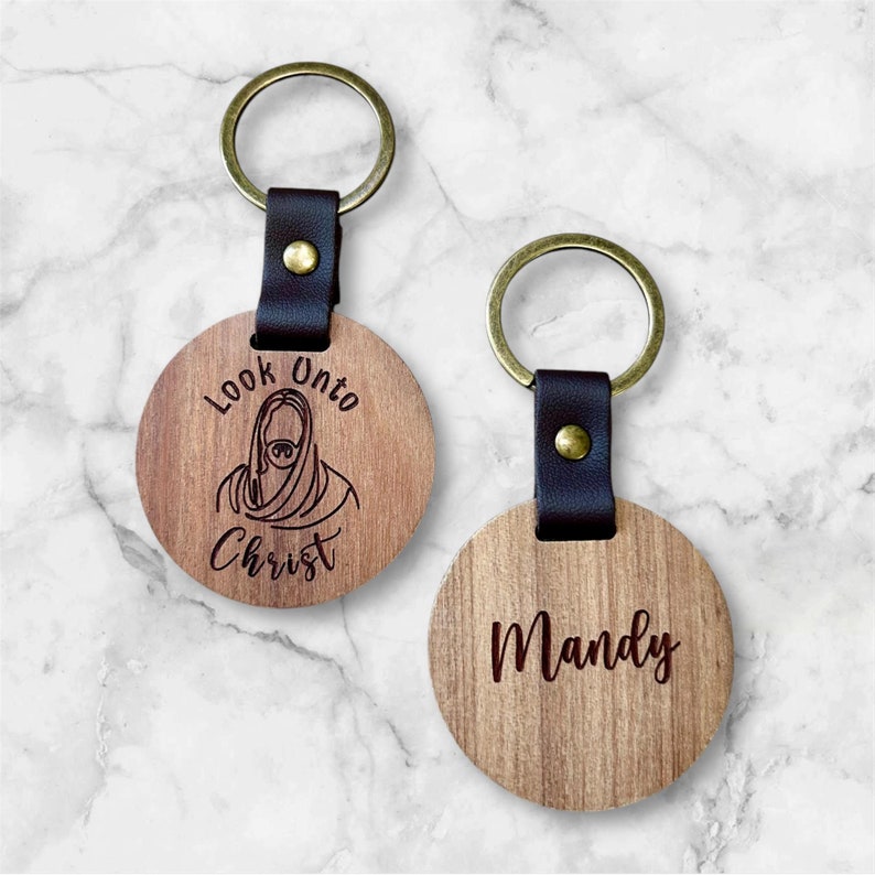 Look Unto Christ, 2025 LDS Youth Theme, Keychain, Zipper Pull, Young ...