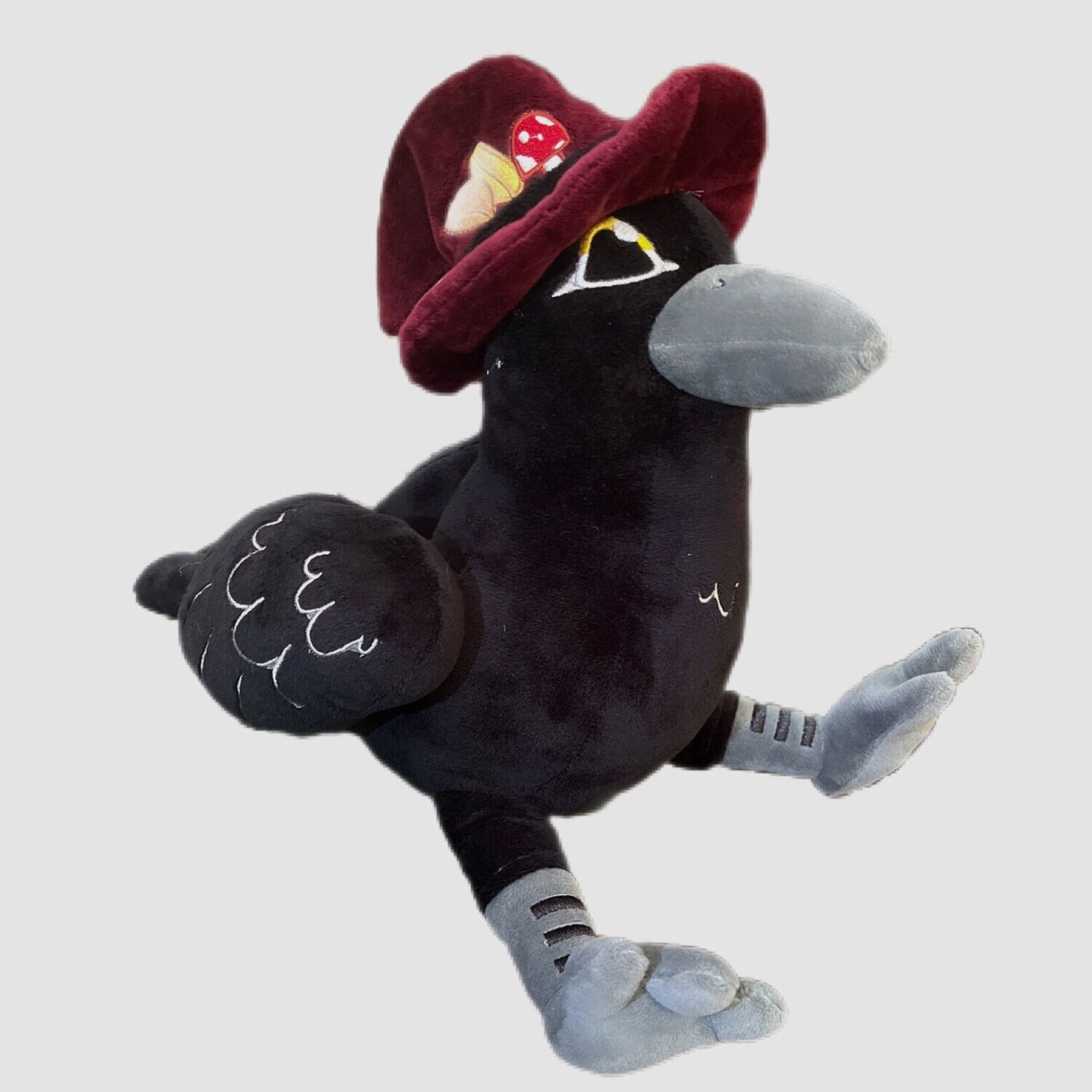 Edgar the Crow Plush-kids Soft Witchcraft Raven Stuffed Animal-children ...