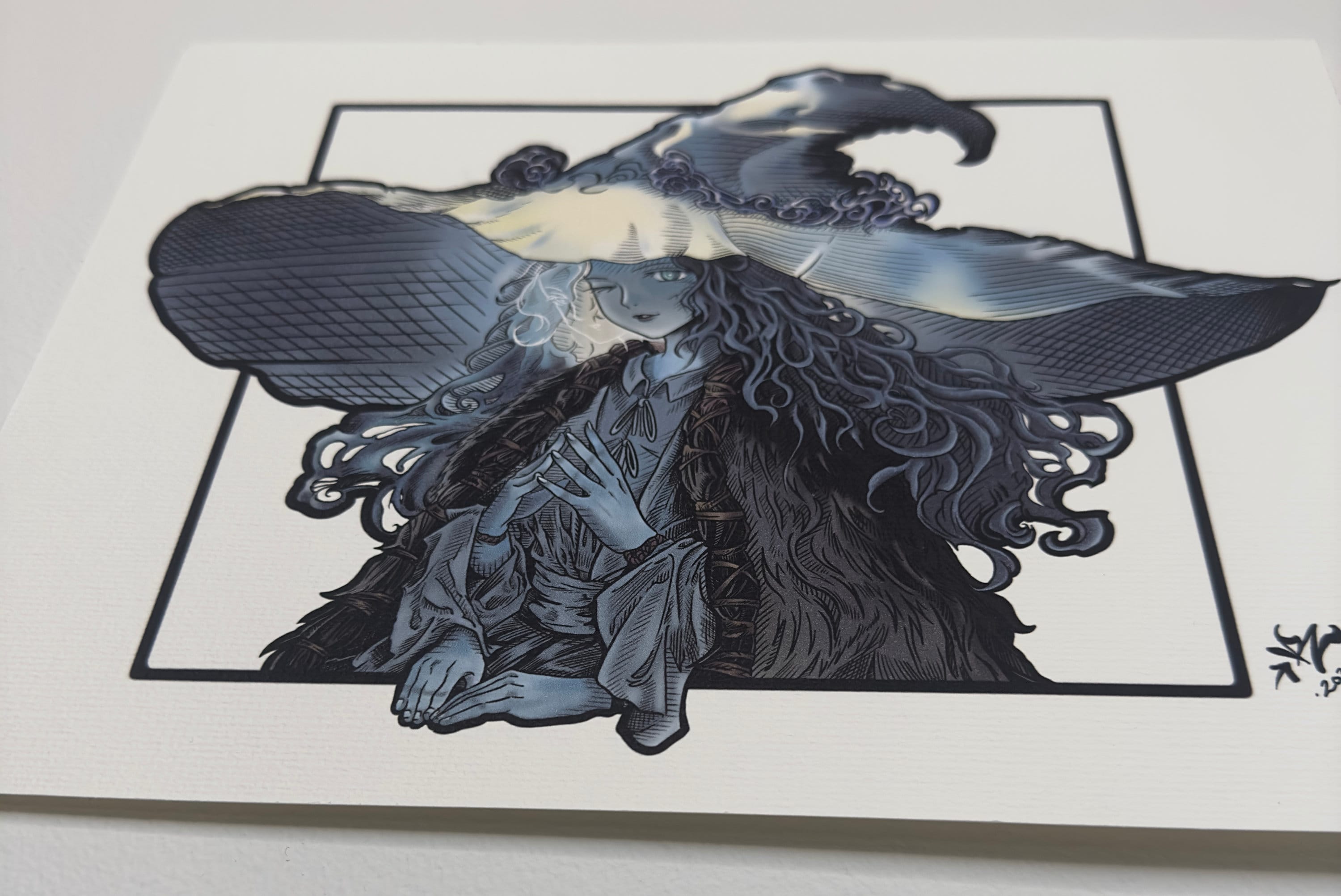 Anime Ranni Elden Ring Painting Anime Ranni Elden Ring Wall Art Anime ...