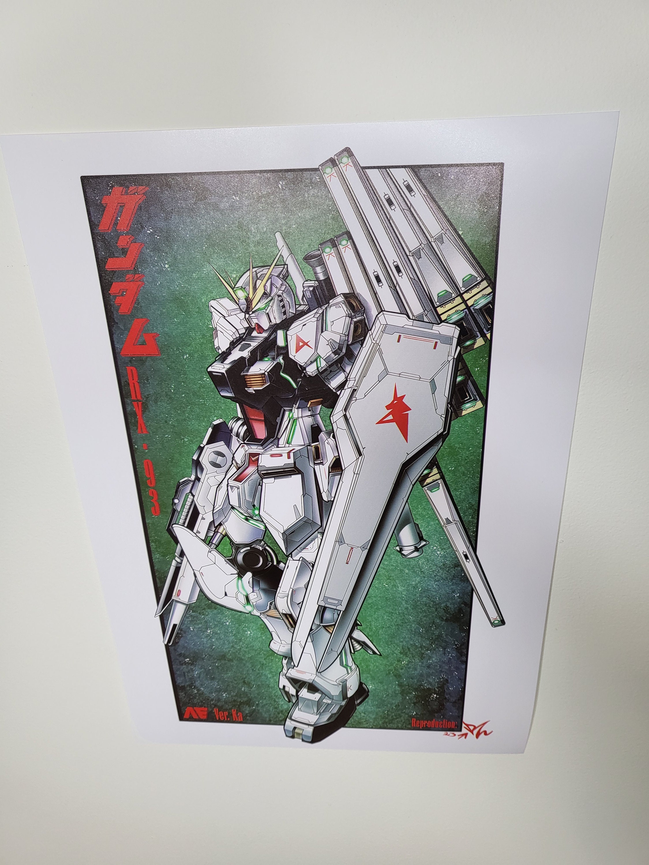Gundam Anime Wall Poster Print Decor Gundam Poster Anime Poster - Etsy
