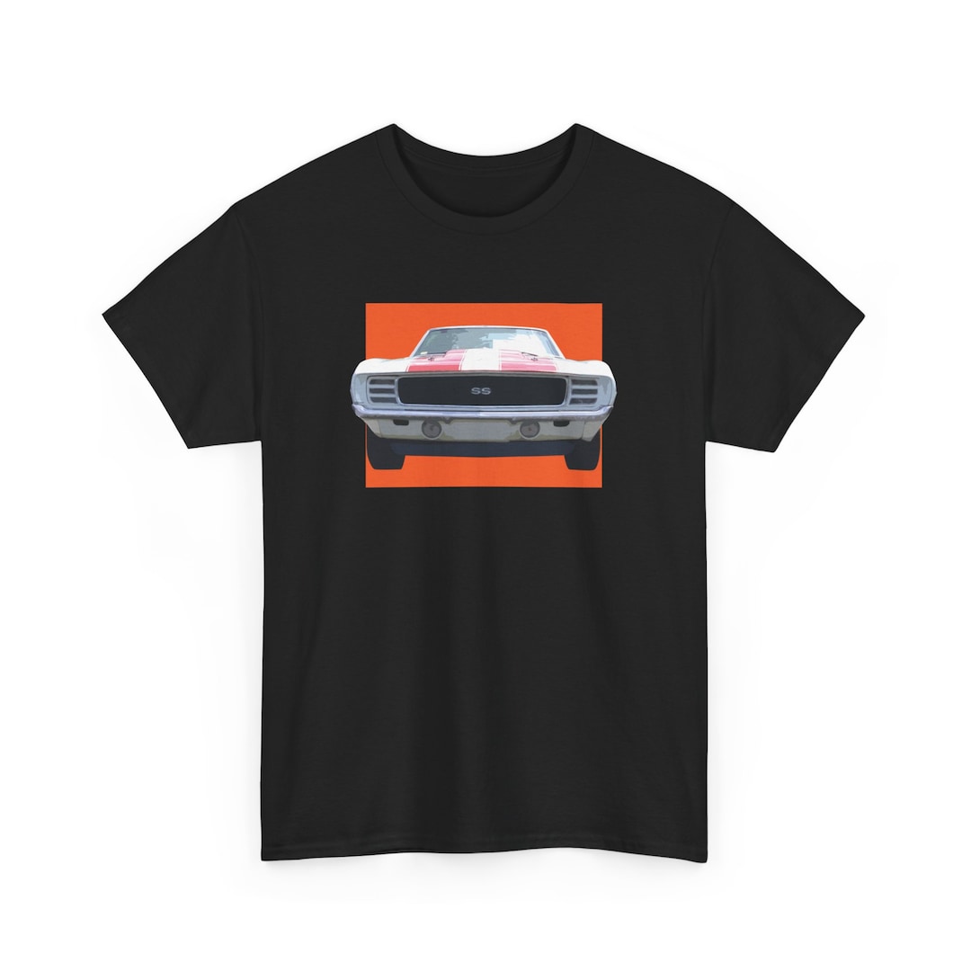 1969 Camaro - Muscle Car T-shirt. Vintage, Classic, Chevrolet, Ponycar ...