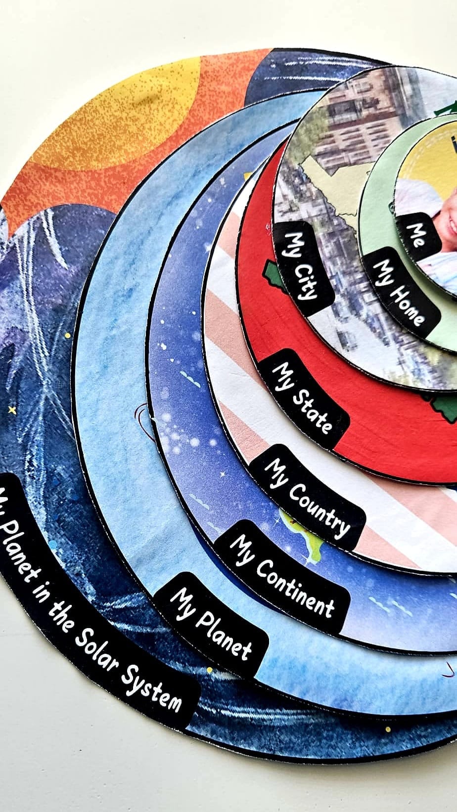 My Place in the World: Interactive Geography Circle Craft for Kids ...