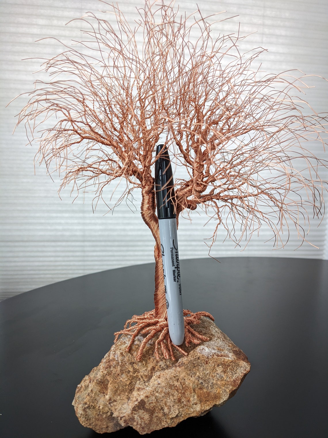 Majestic Elm Copper Wire Tree Sculpture - Etsy