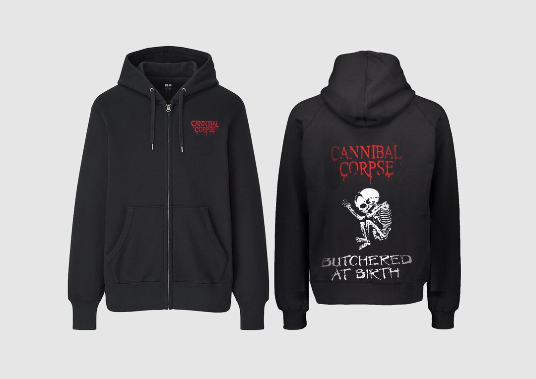 Cannibal Corpse Hoodie Cannibal Corpse Zipped Hoodie - Etsy
