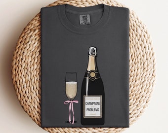 Champagne Problems Shirt Champagne Problems Social Club Shirt Old Money ...