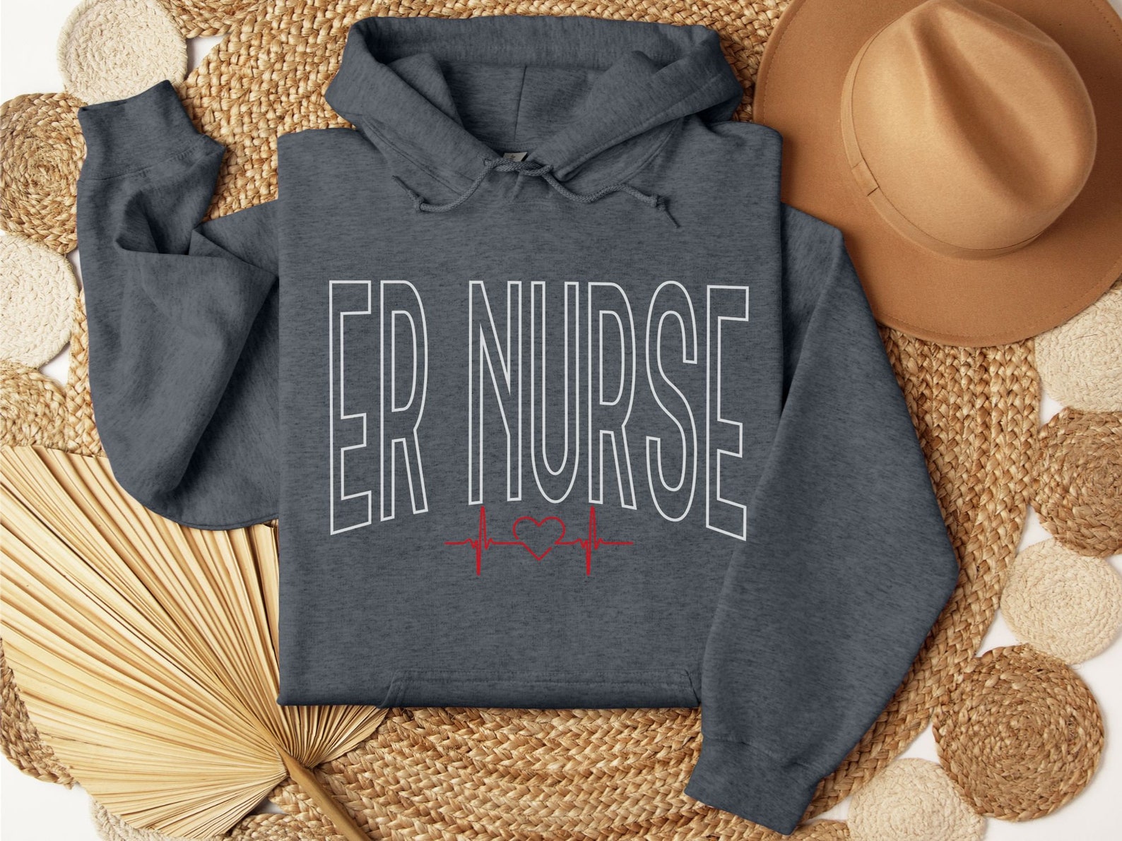 ER Nurse Sweatshirt, Emergency Room Tech Gift, Emergency Nurse Gift ED ...