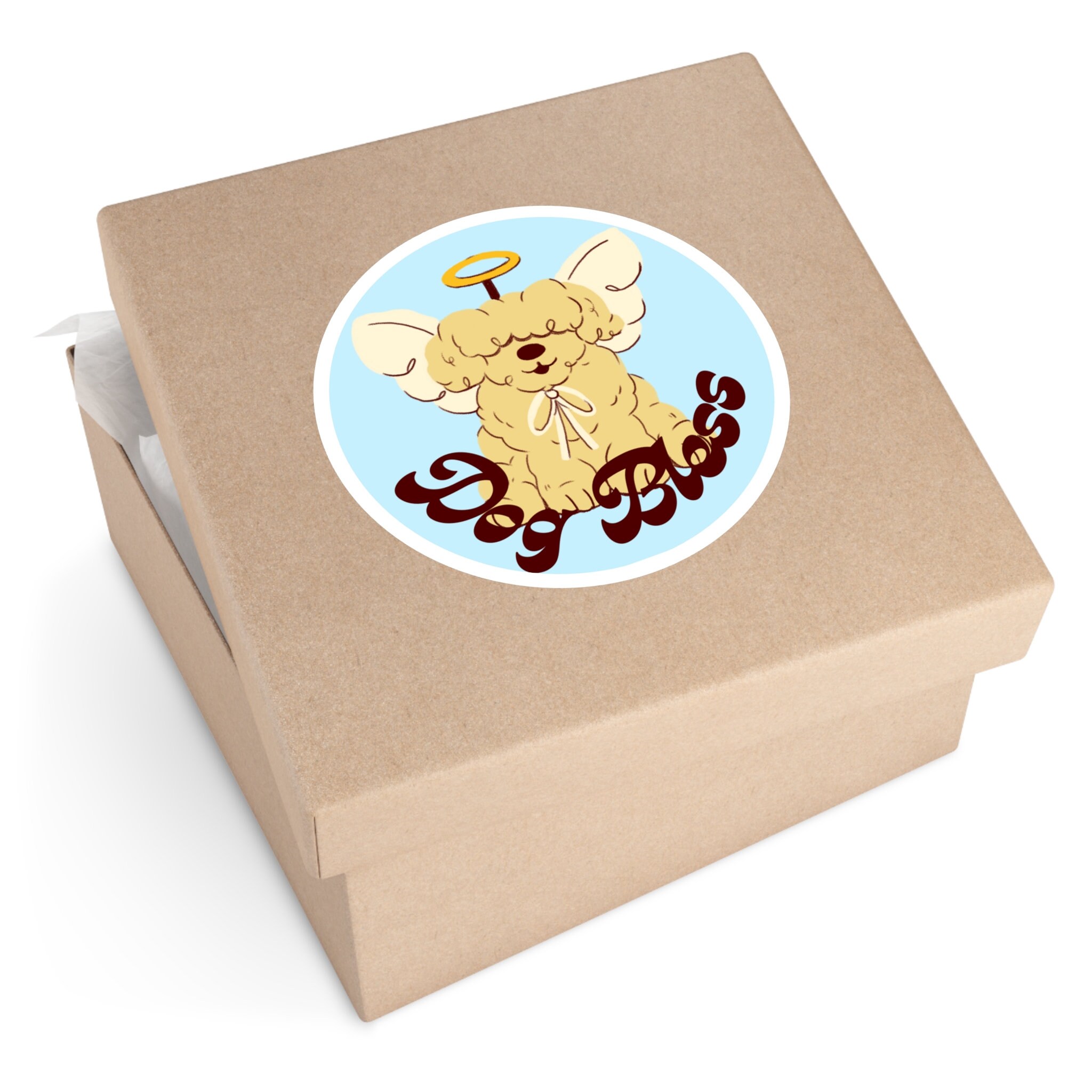 Dog Bless Round Sticker Vinyl Decal Funny Meme Pet Owner Gift - Etsy