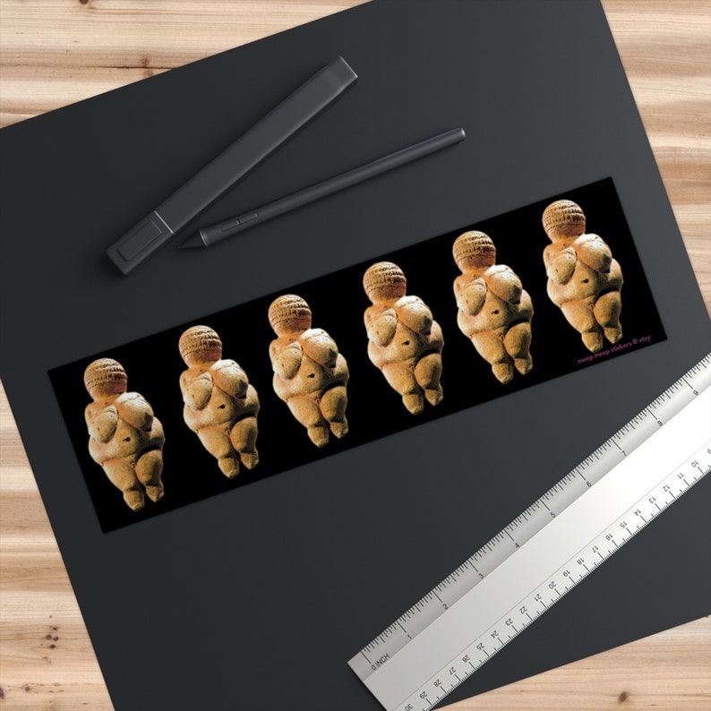 Venus of Willendorf Bumper Sticker Goddess Ancient Neolithic Body ...