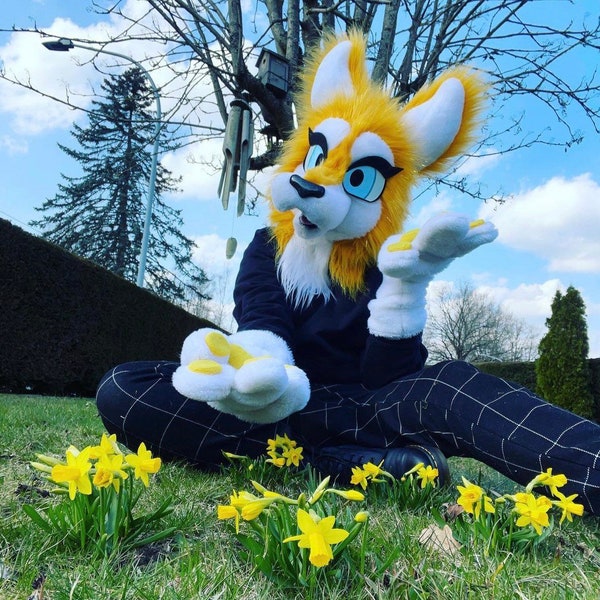 Lavafox Fursuit - Etsy