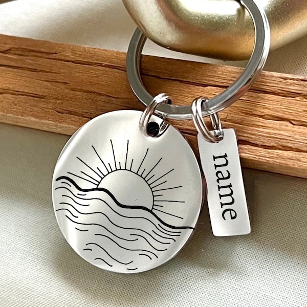 Nature Keychain - Etsy