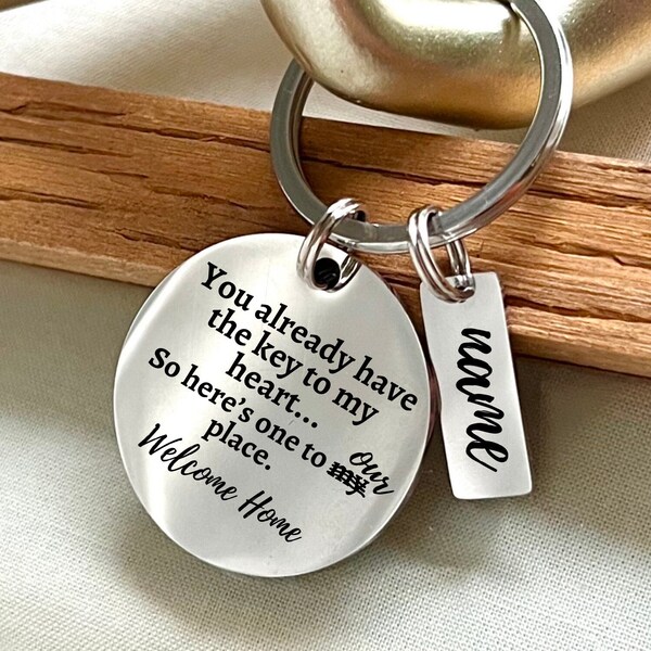Home Keychain - Etsy