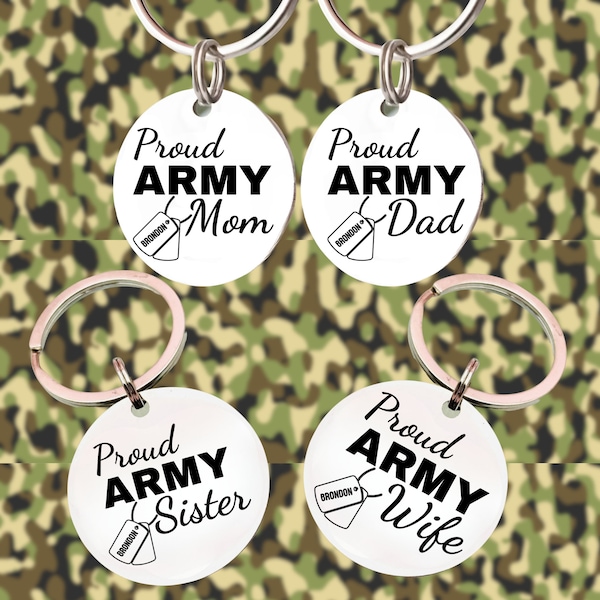 Army Keychain - Etsy