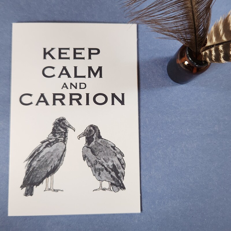 Keep Calm Card - Etsy
