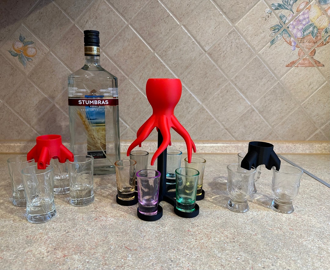 Party Alcohol/liquor Dispenser for 3, 4 and 6 Shots. - Etsy