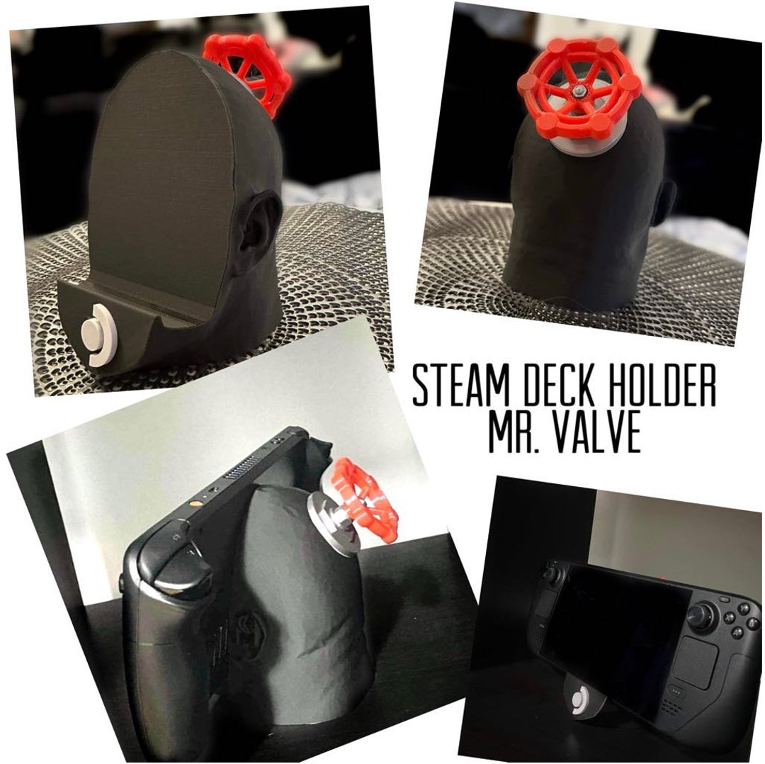 Steamdeck Holder/stand - Mr. Valve - Etsy