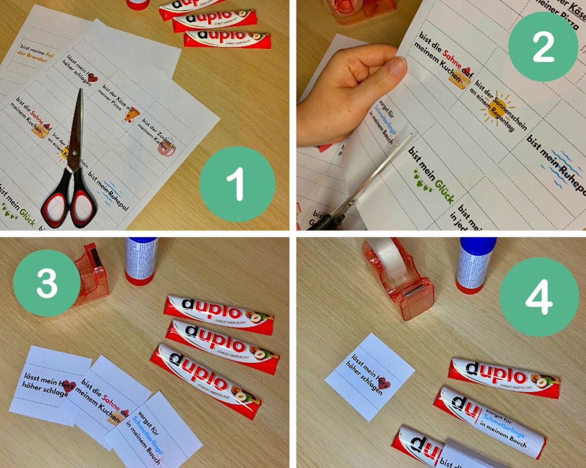 Digitaler Download Duplo Banderole - Einzigartige Geschenkidee für ...