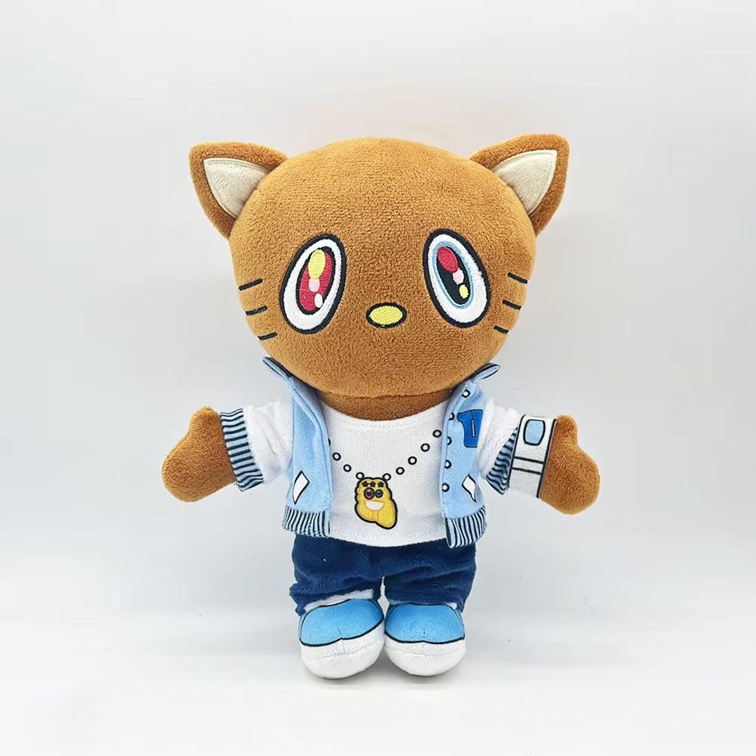 Kanye West Hello Kitty Plushie – Rapper Kawaii Plush Toy | Hip Hop ...
