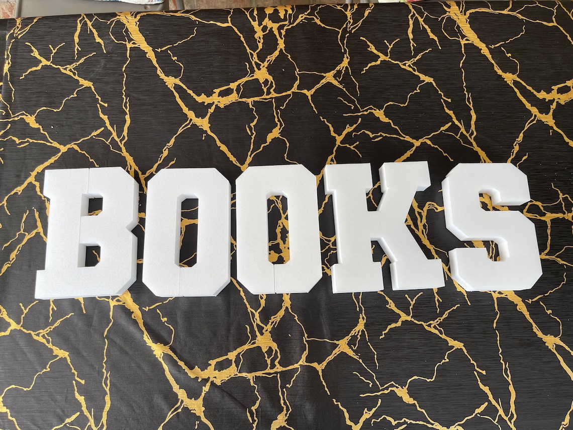 12" Foam Letters & Numbers 1" Thick - Etsy