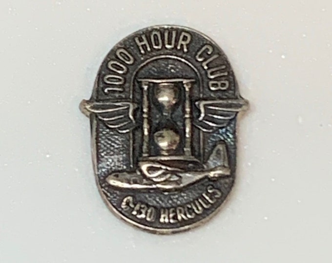 Lockheed 1000 Hour Club Pin – C-130 Hercules – Military Transport ...