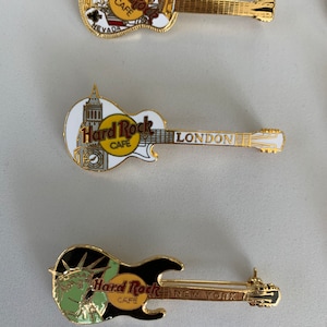 Hard Rock Guitar Pins - 12 Types to Choose From - Free Shipping - Etsy