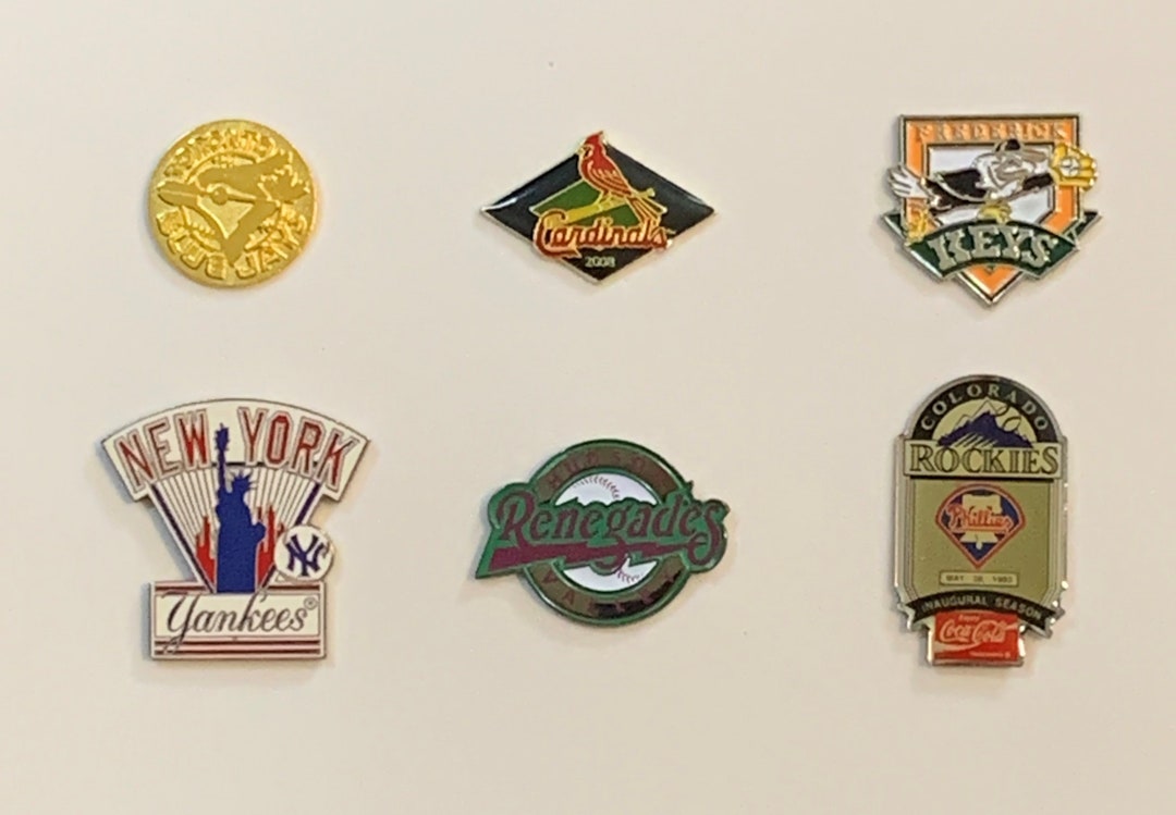 Baseball Pins – Sold Separate – Blue Jays – Cardinals – Keys – Yankees ...