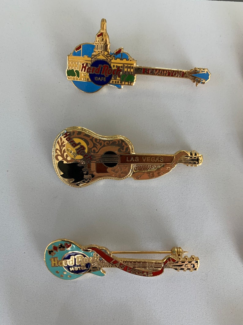 Hard Rock Guitar Pins - 12 Types to Choose From - Free Shipping - Etsy