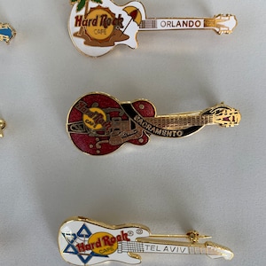 Hard Rock Guitar Pins - 12 Types to Choose From - Free Shipping - Etsy