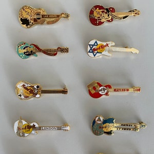 Hard Rock Guitar Pins - 12 Types to Choose From - Free Shipping - Etsy